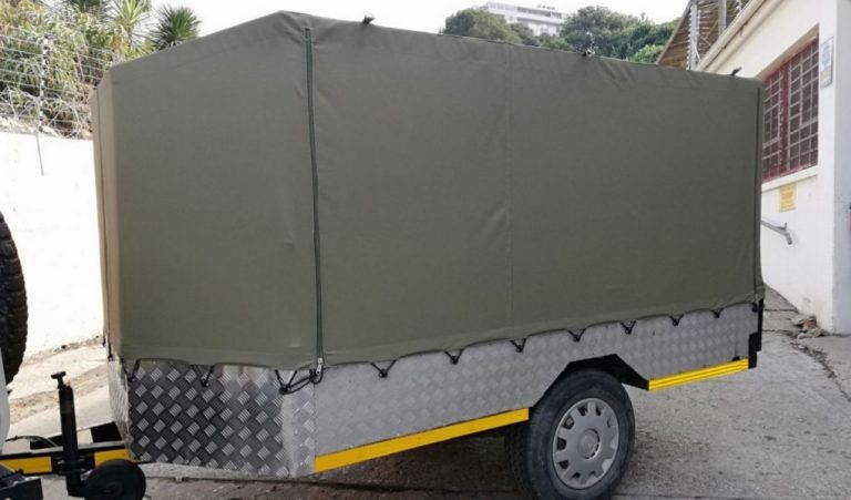 Trailer Cover: Ripstop Canvas | Custom Made | SA Canvas